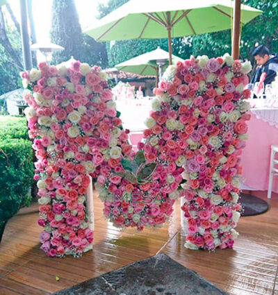 Centro de Mesa Letras para decorar – Centros de Mesa para Fiestas